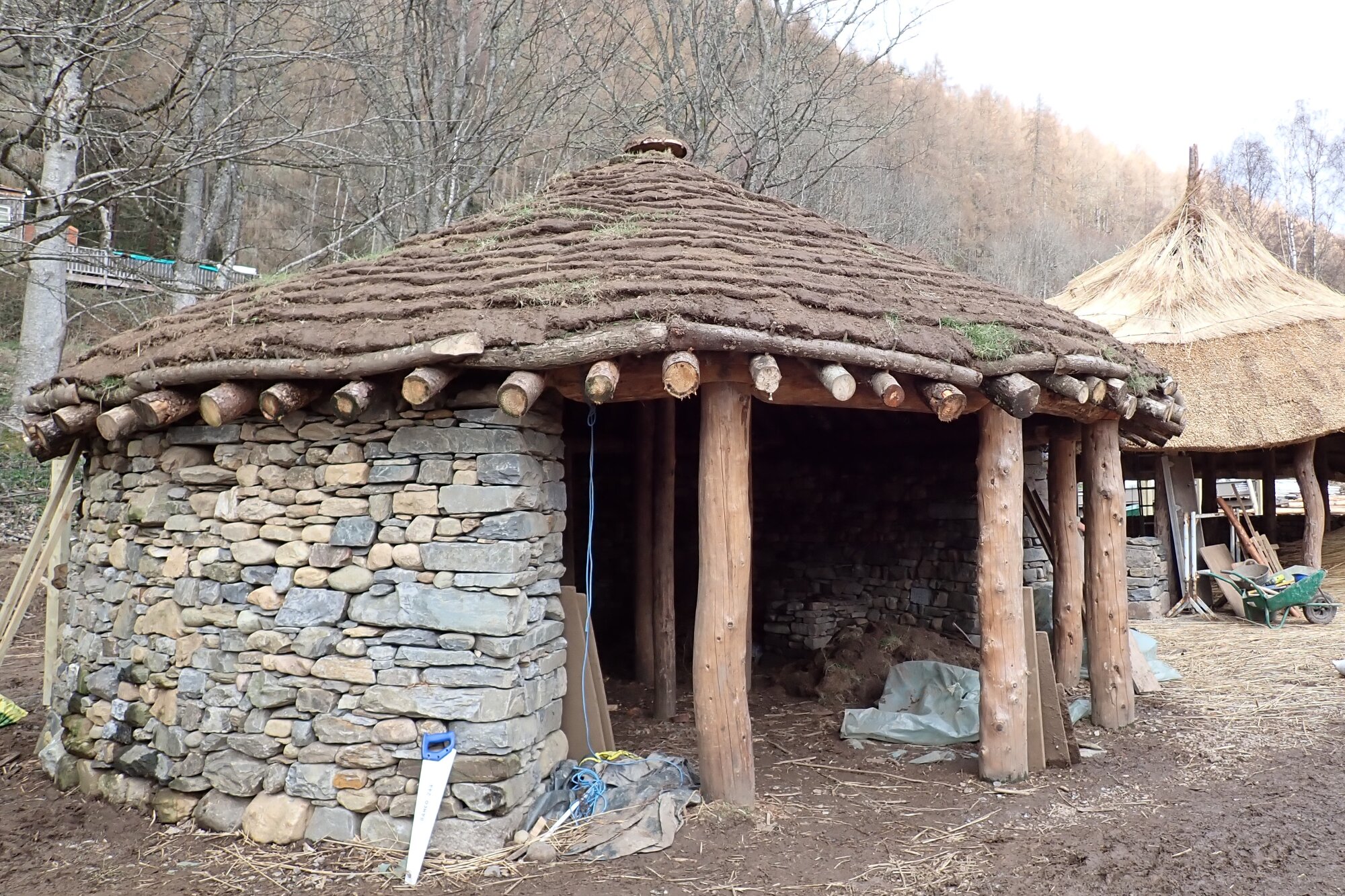 Discover four key traditional building skills at the Scottish Crannog ...