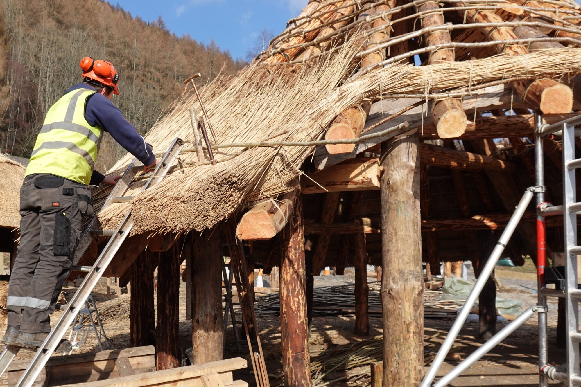 Discover four key traditional building skills at the Scottish Crannog ...